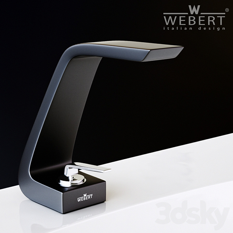 Webert Wolo mixer - Faucet - 3D model