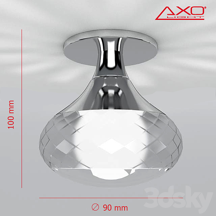 Axo Light - Ceiling lamp - 3D model