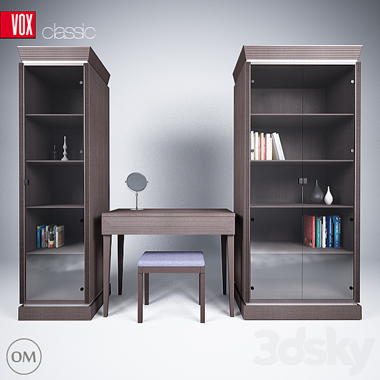 dressing table and showcases from VOX - Wardrobe & Display cabinets ...