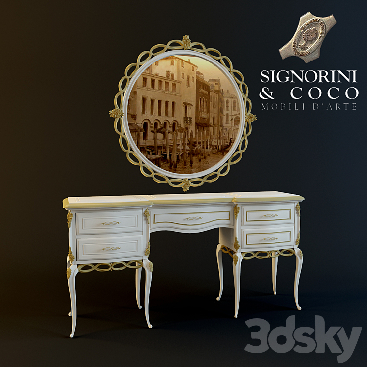 Signorini &coco, Forever - Dressing table - 3D model