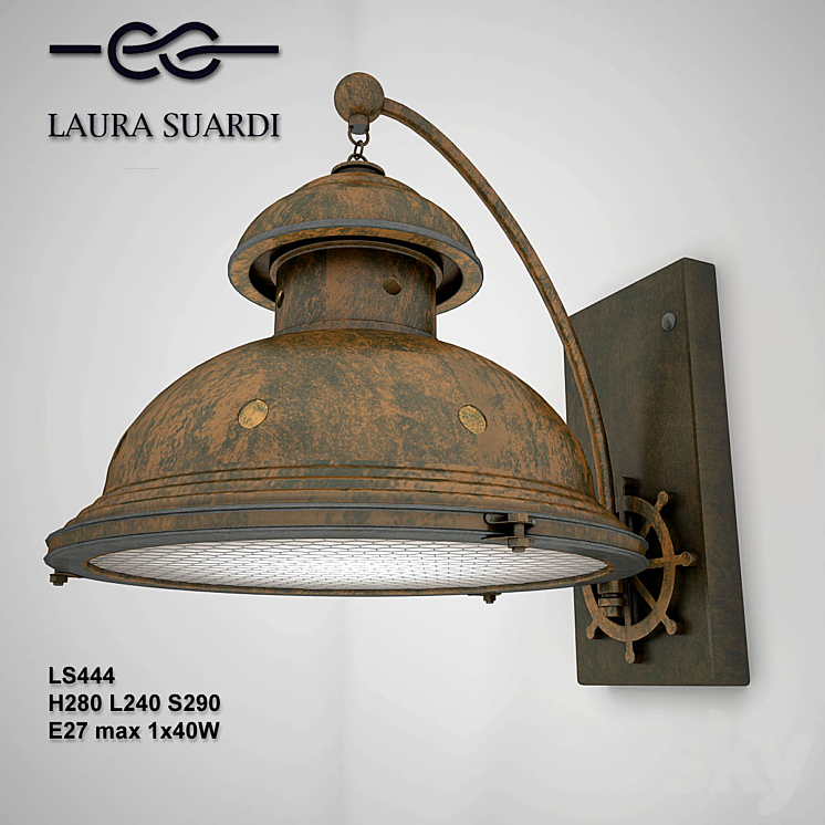 Lamp Laura Suardi - Wall light - 3D model