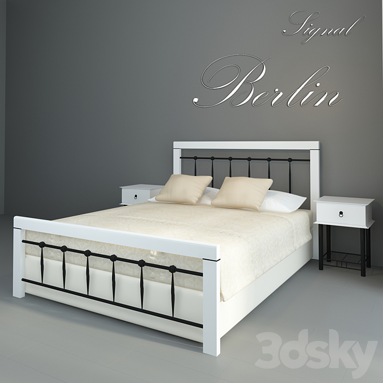 Berlin Signal - Bed - 3D model