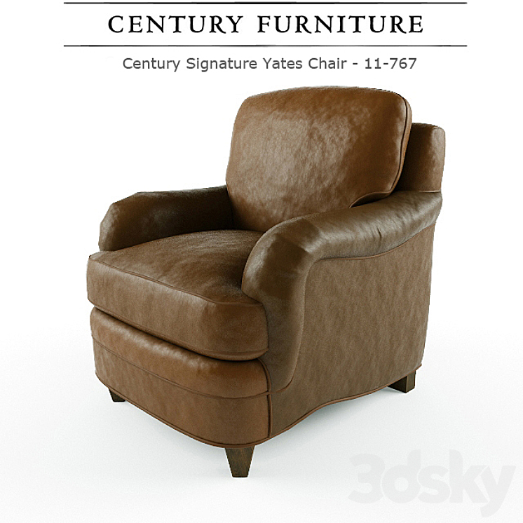 Century Signature Yates Chair - 11-767 - Arm chair - 3D model