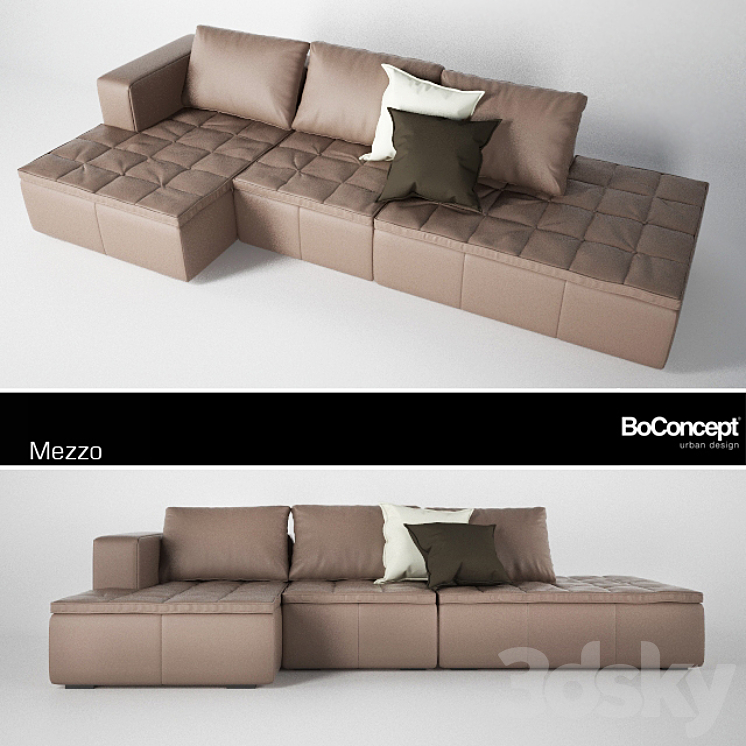 BoConcept mezzo - Sofa - 3D model