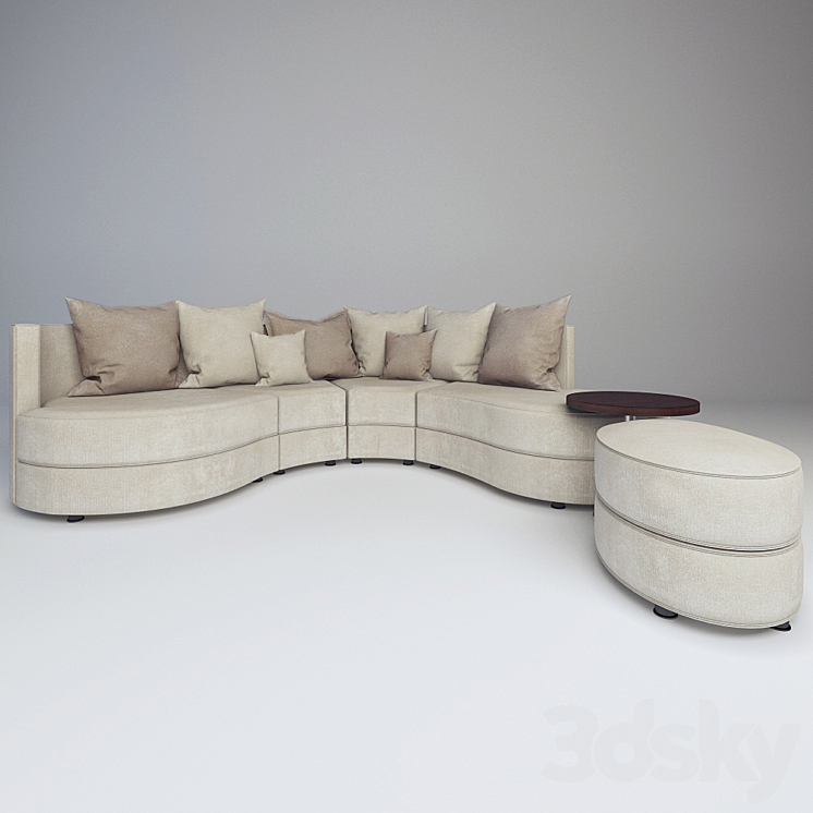 sofa estetica - Sofa - 3D model