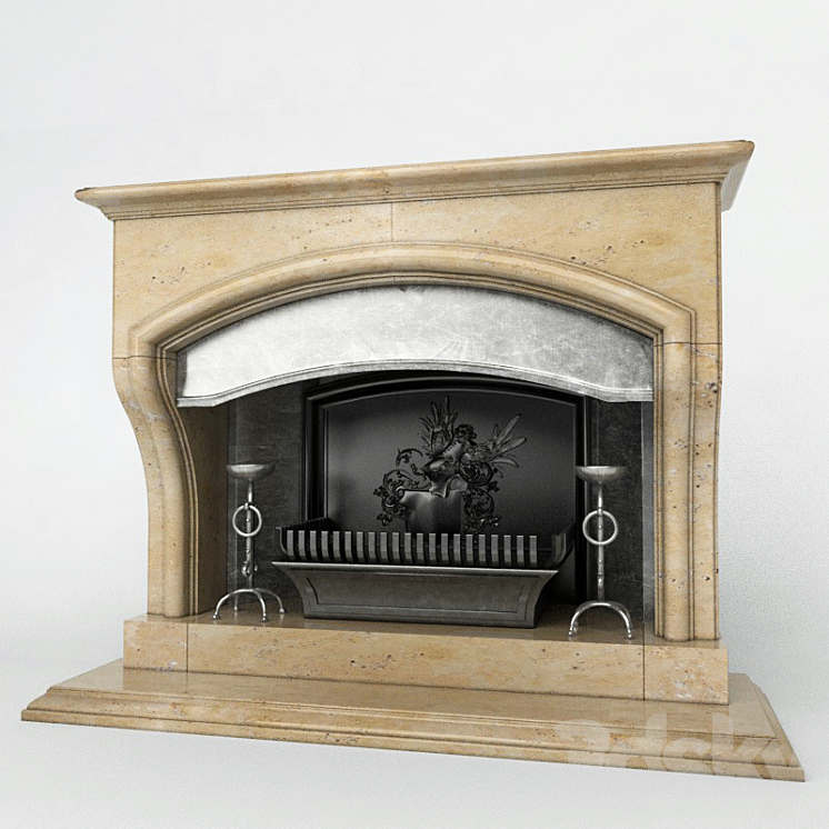 Boley Classic 8 - Fireplace - 3D model