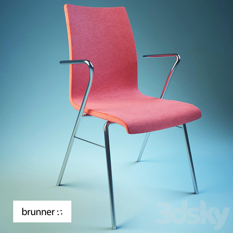 Bruner Tool 2 - Chair - 3D model