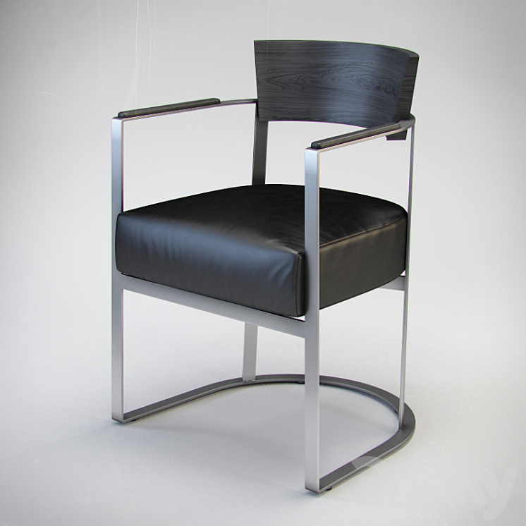 FLEXFORM Morgan easy chair - Arm chair - 3D model