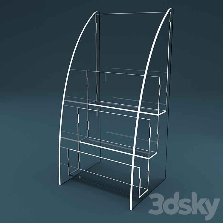 Brochure stand - Other - 3D model