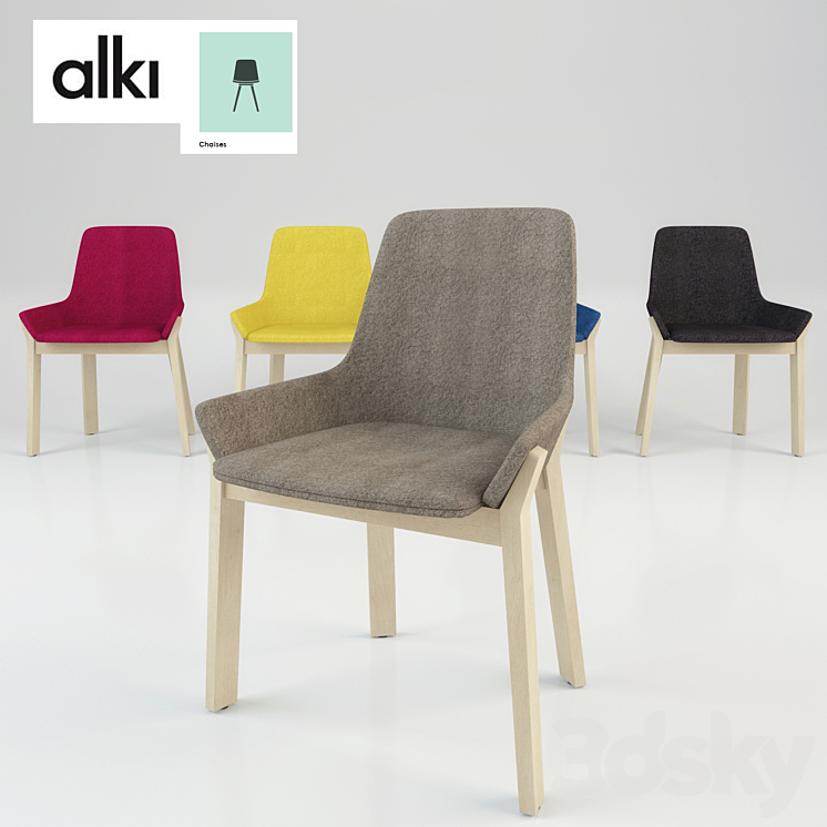 Alki chair - Chair - 3D model