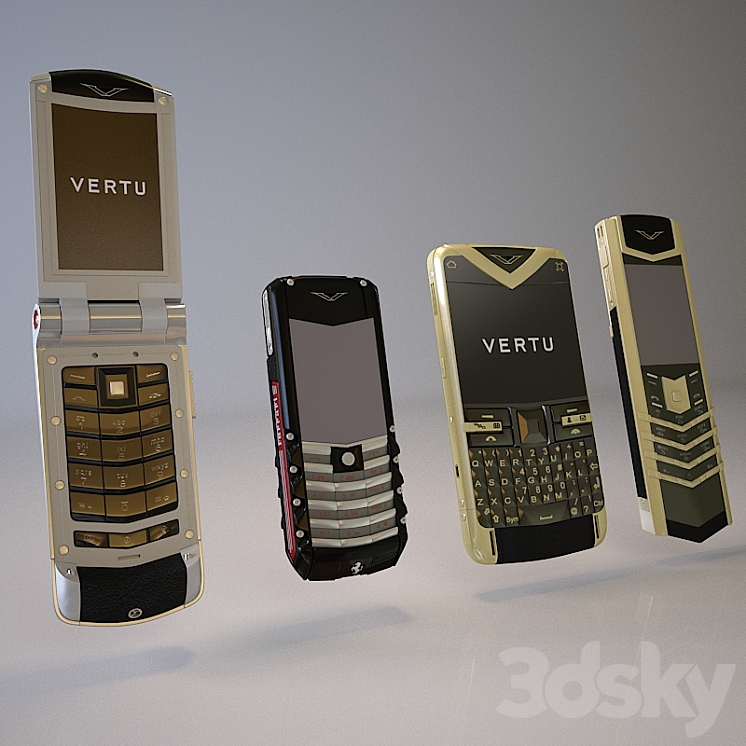 Vertu Phone - Phones - 3D model