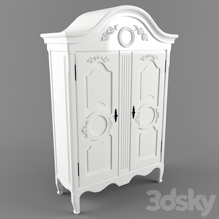 shkaf - Wardrobe & Display cabinets - 3D model