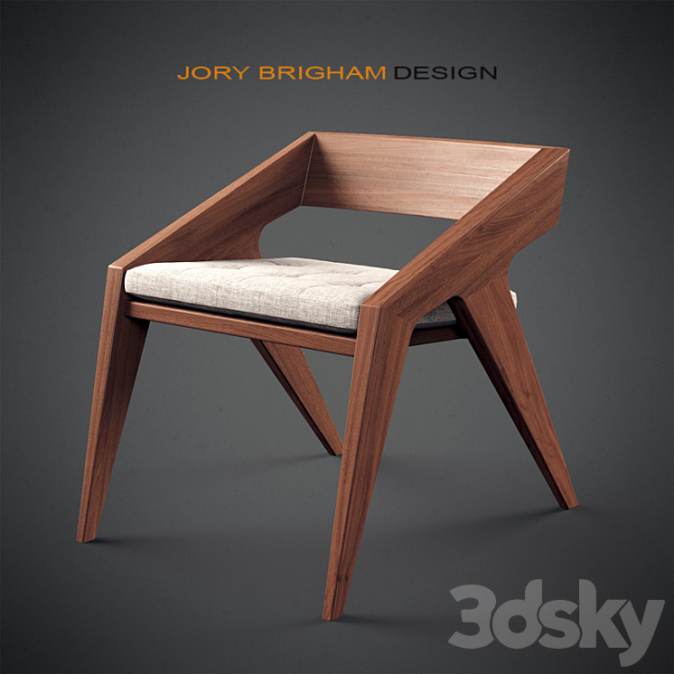 Hank by Jory Brigham - Chair - 3D model