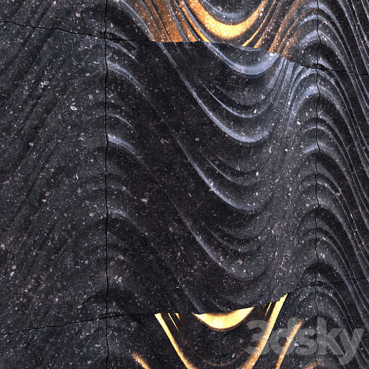 3d tiles Lithos Design - Seta - Other decorative objects - 3D model