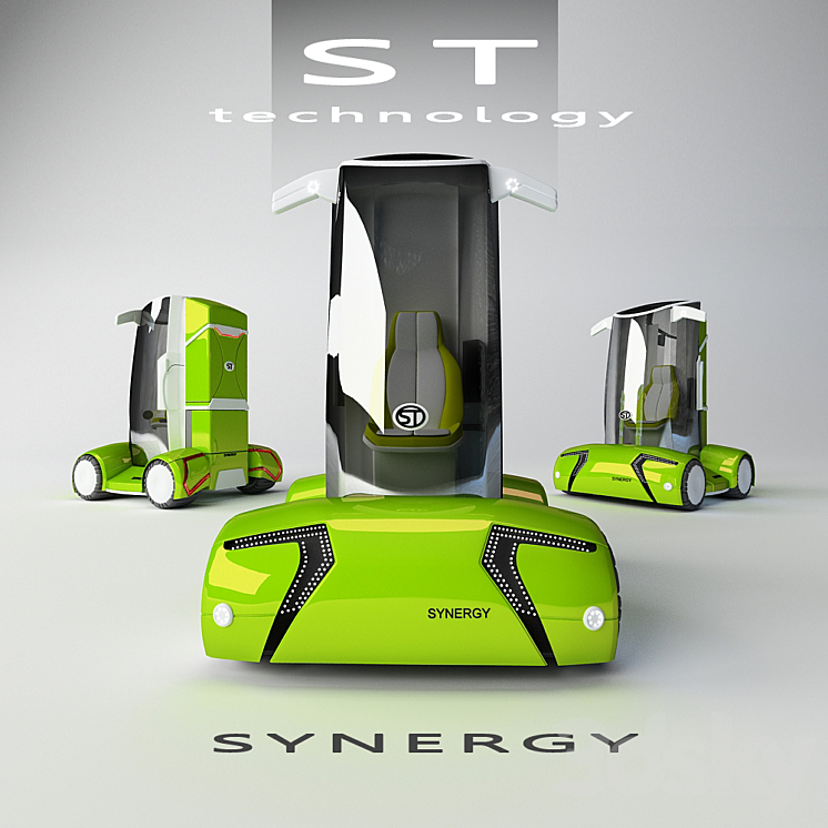 Concept Technology - Ground Transport - 3D model