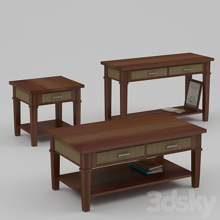 Somerton Dwelling Mesa Tables - Table - 3D model