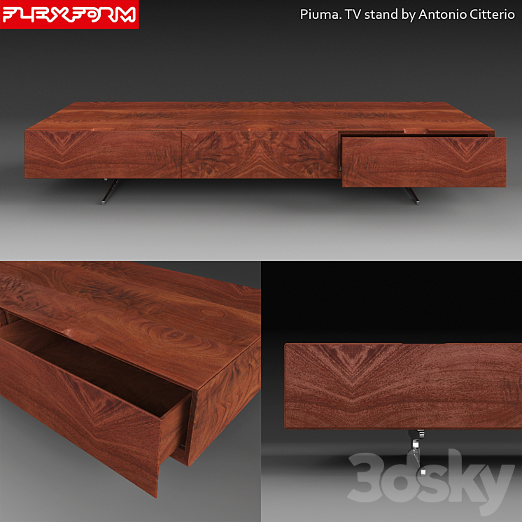 Flexform. Piuma. TV stand by Antonio Citterio. 2014 - Sideboard & Chest ...