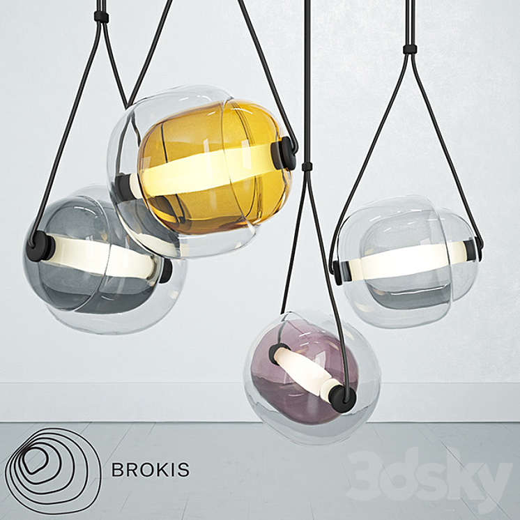 BROKIS Capsula - Pendant light - 3D model