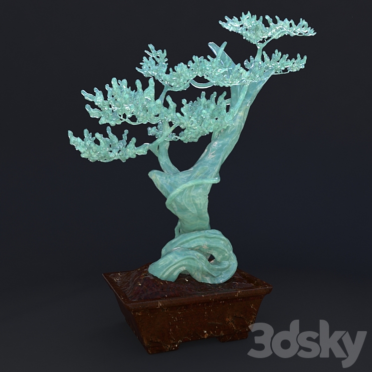Jade Tree - Sculpture - 3D model