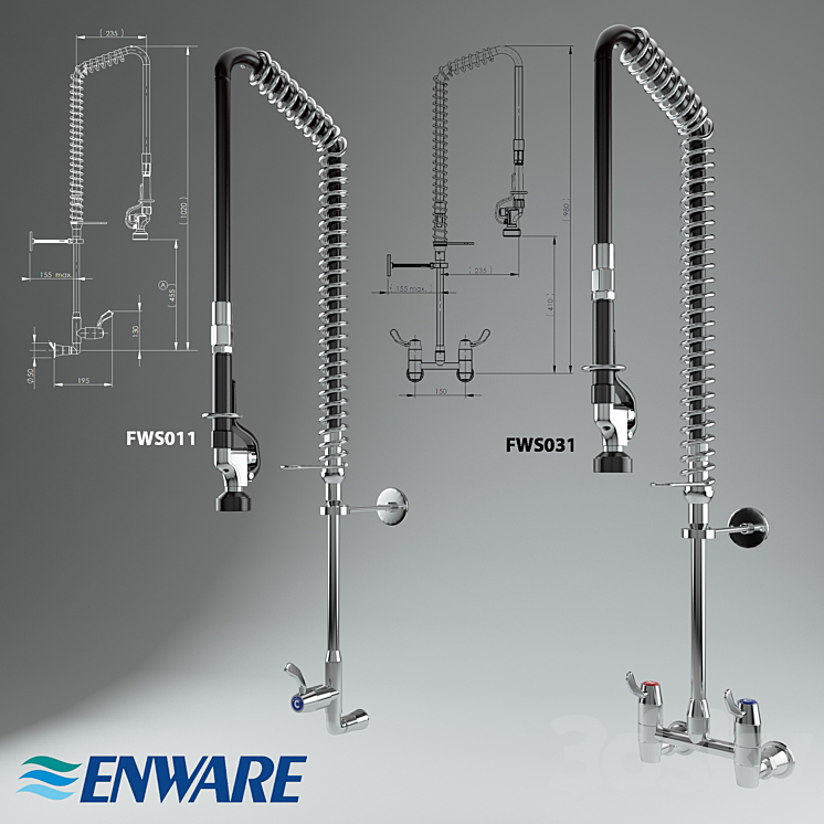 Enware Mixers - Faucet - 3D model
