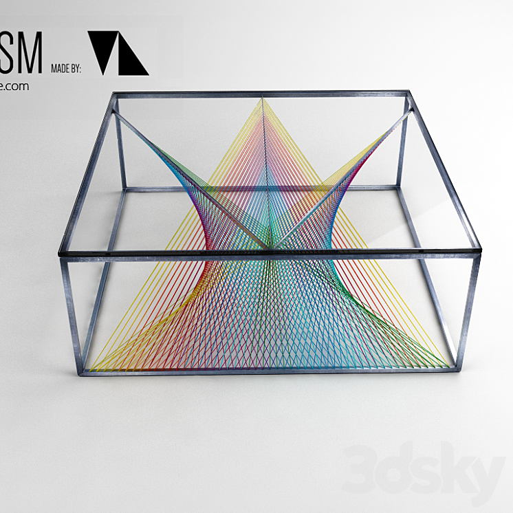 Prism Table by MN Design - Table - 3D model