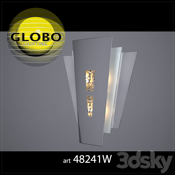 Wall lamp GLOBO 48241W - Wall light - 3D model