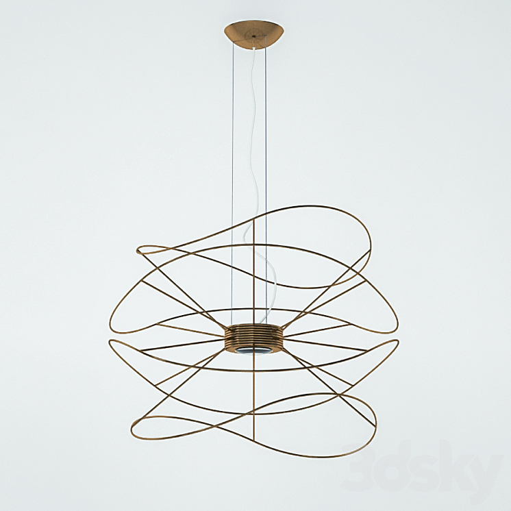 AXO Light HOOPS - Pendant light - 3D model