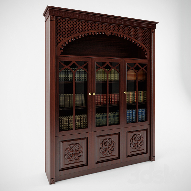 Arabic bookcase - Wardrobe & Display cabinets - 3D model