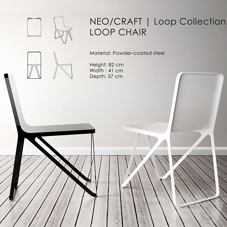 LOOP CHAIR - Chair - 3D model