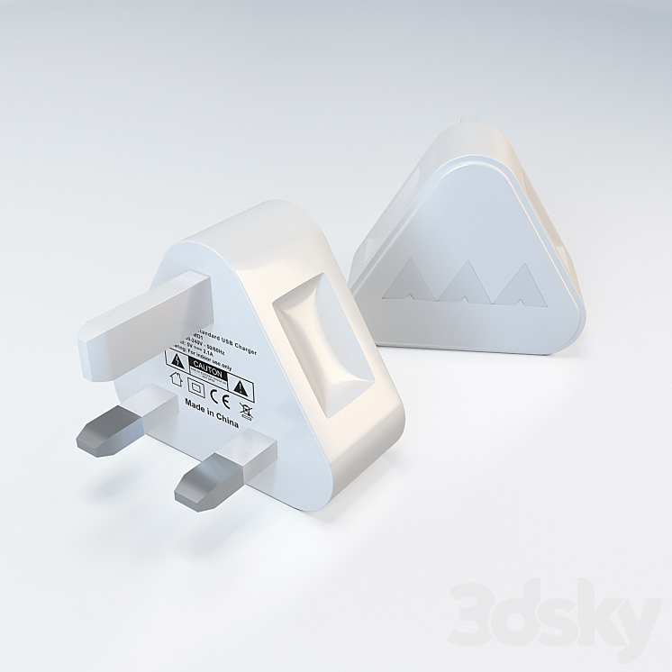 Triangle USB Charger - Miscellaneous - 3D model