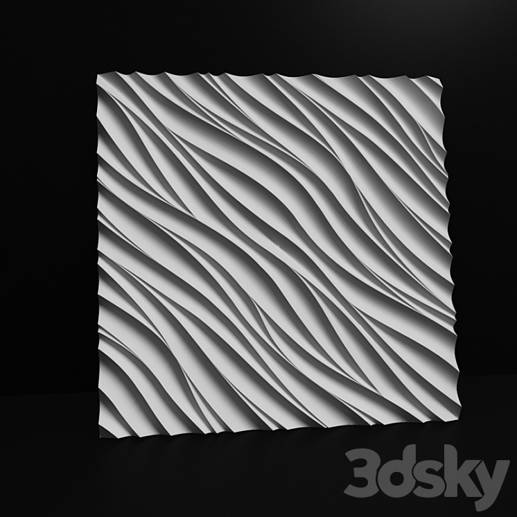3D bar "Harmony" - 3D panel - 3D model