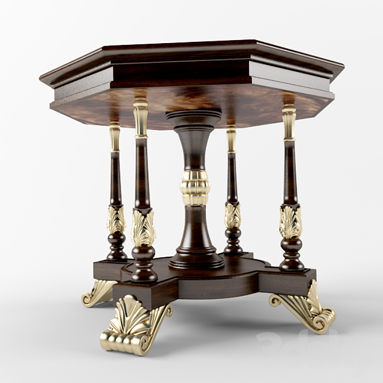 Table decor classic - Table - 3D model