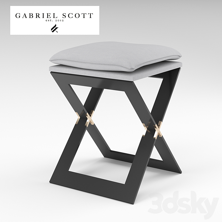 MARX STOLL by Gabrielle Scotte - Chair - 3D model