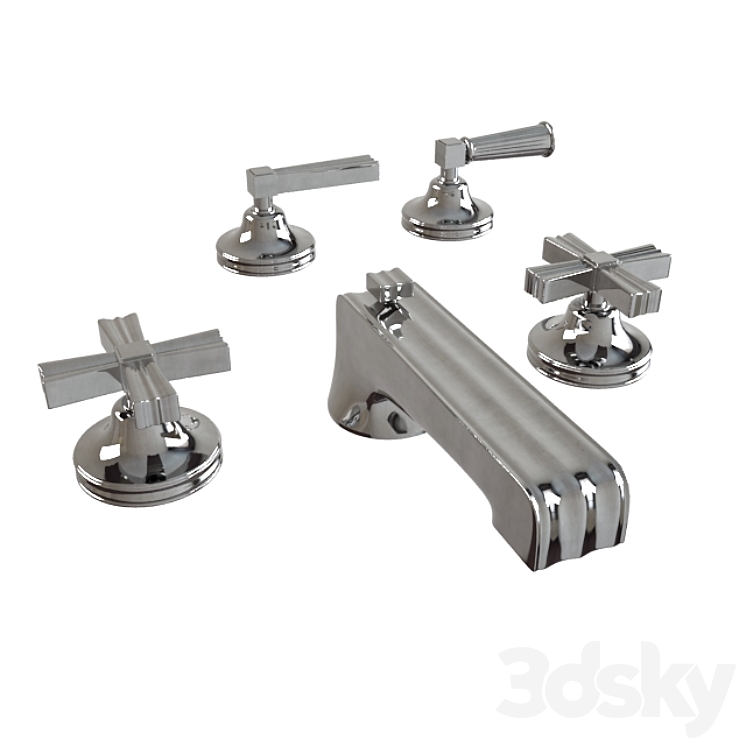 Waterworks Boulevard faucet - Faucet - 3D model