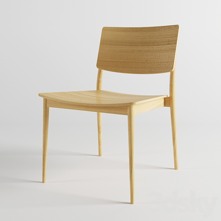 Chair Happy, Andreu World - Chair - 3D model