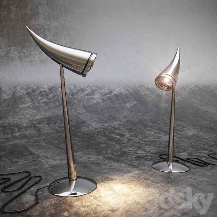 Flos ARA - Table lamp - 3D model