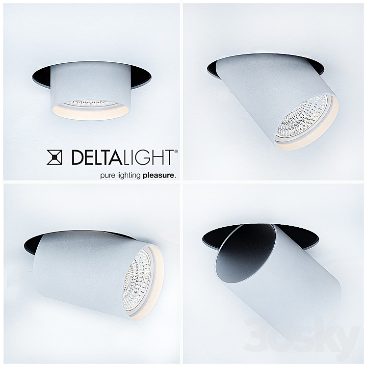 delta light ultra twin - Spot light - 3D model