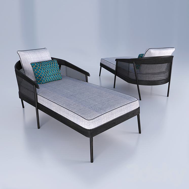 relax chair - Other soft seating - 3D model