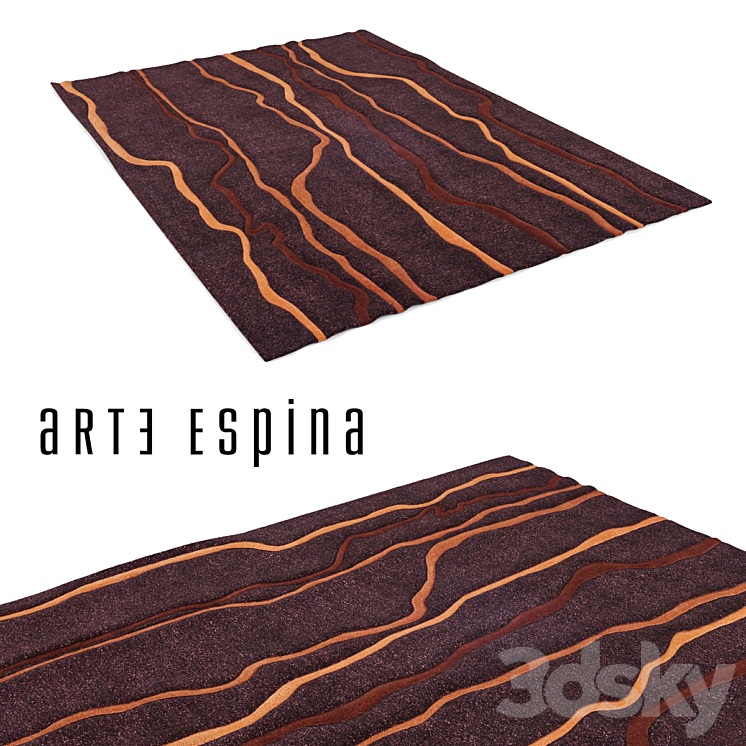 Arte Espina Echo - Carpets - 3D model