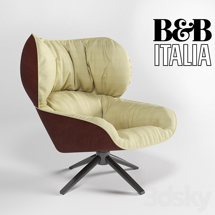 Armchair TABANO - Arm chair - 3D model