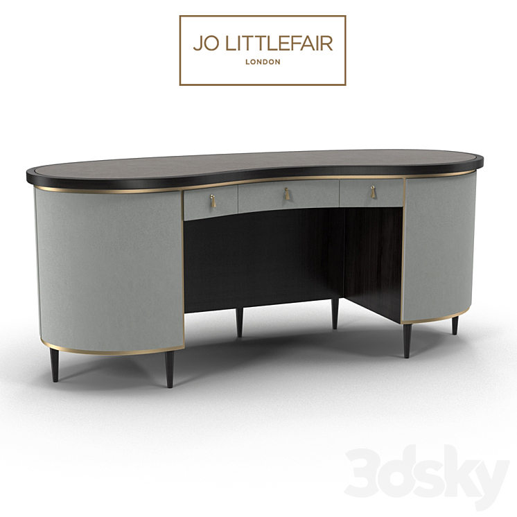 Jo littlefair London connaught desk - Table - 3D model
