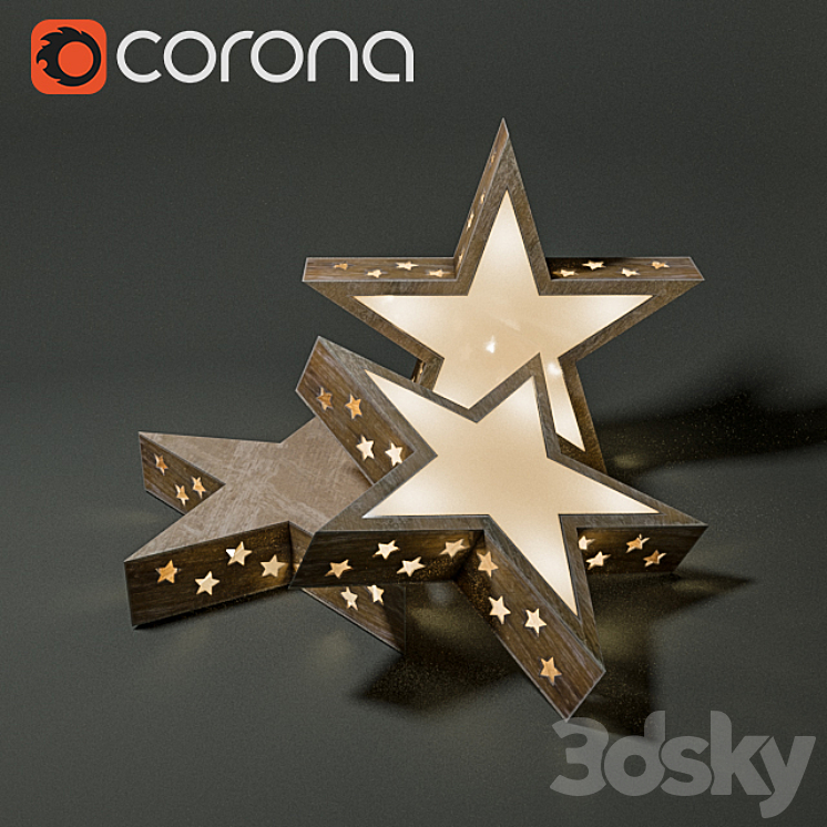 Christmas Star - Other decorative objects - 3D model