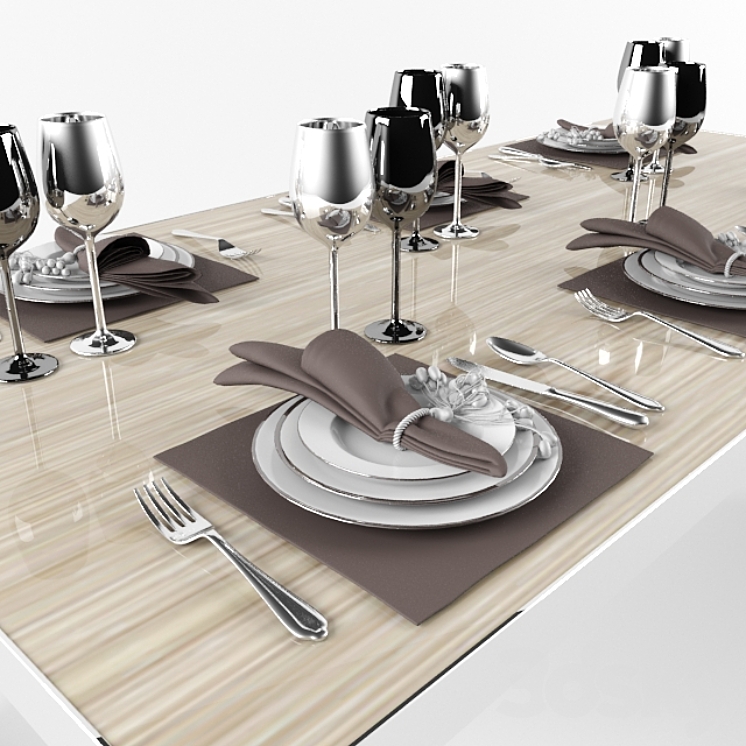 Table accessories - Tableware - 3D model