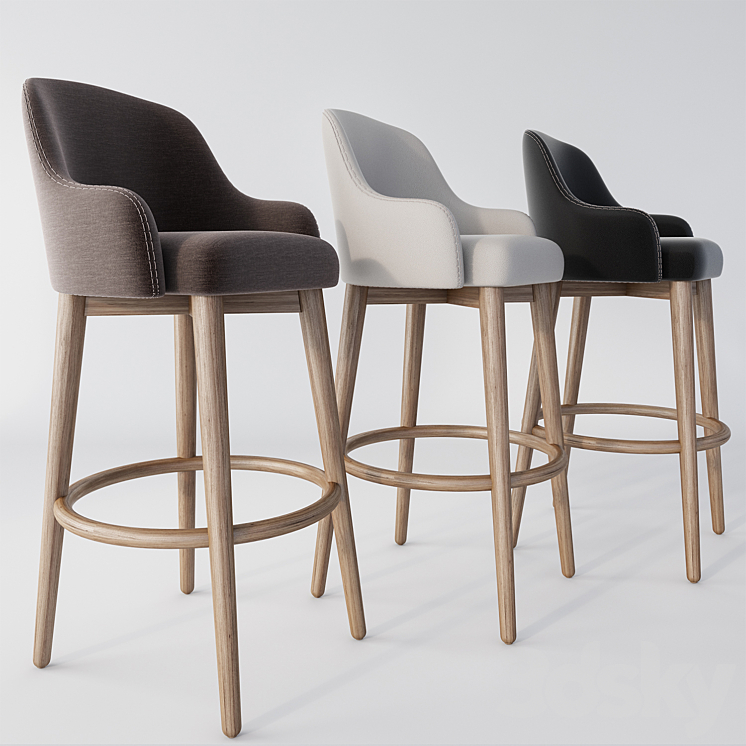 Bar chair - Chair - 3D model