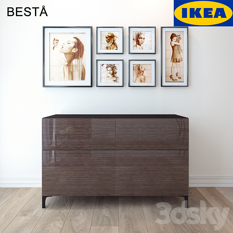BESTÅ system Combinations with pictures - Sideboard & Chest of drawer ...