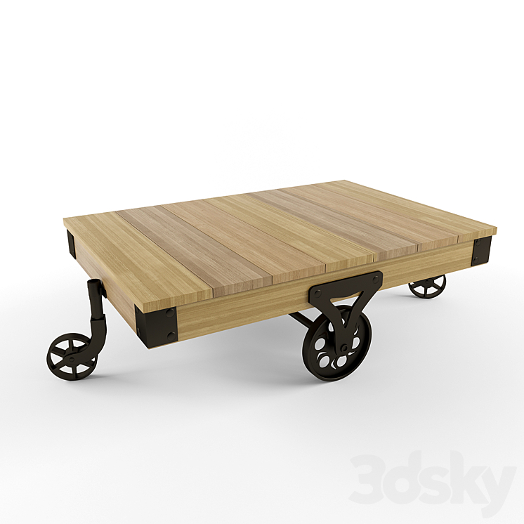 Rolling Table - Table - 3D model