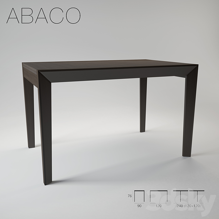 Kitchen tables ABACO - Table - 3D model