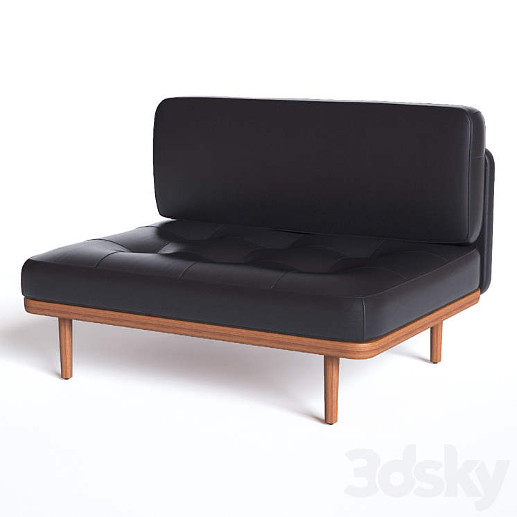 UTILITY SOFA ONE SIDE - Arm chair - 3D model