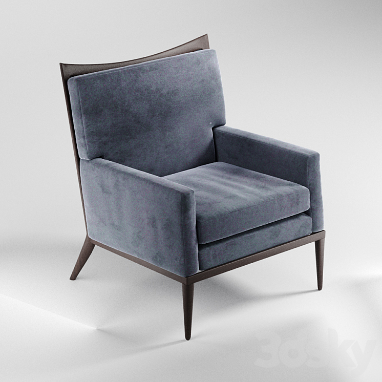 Paul McCobb Lounge Chair - Arm chair - 3D model