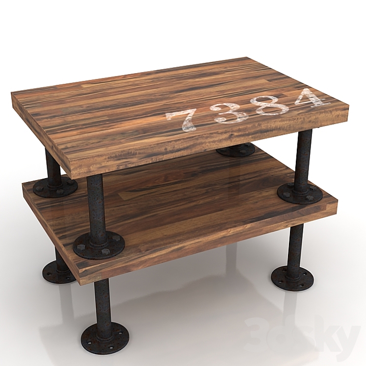 Industrial table - Table - 3D model